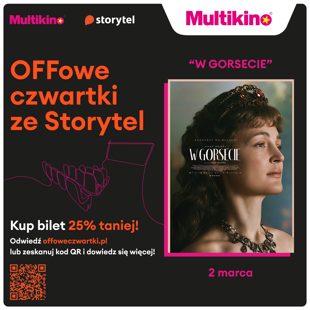 Multikino – OFFowe czwartki ze Storytel | Centrum Handlowe Ogrody Elbląg